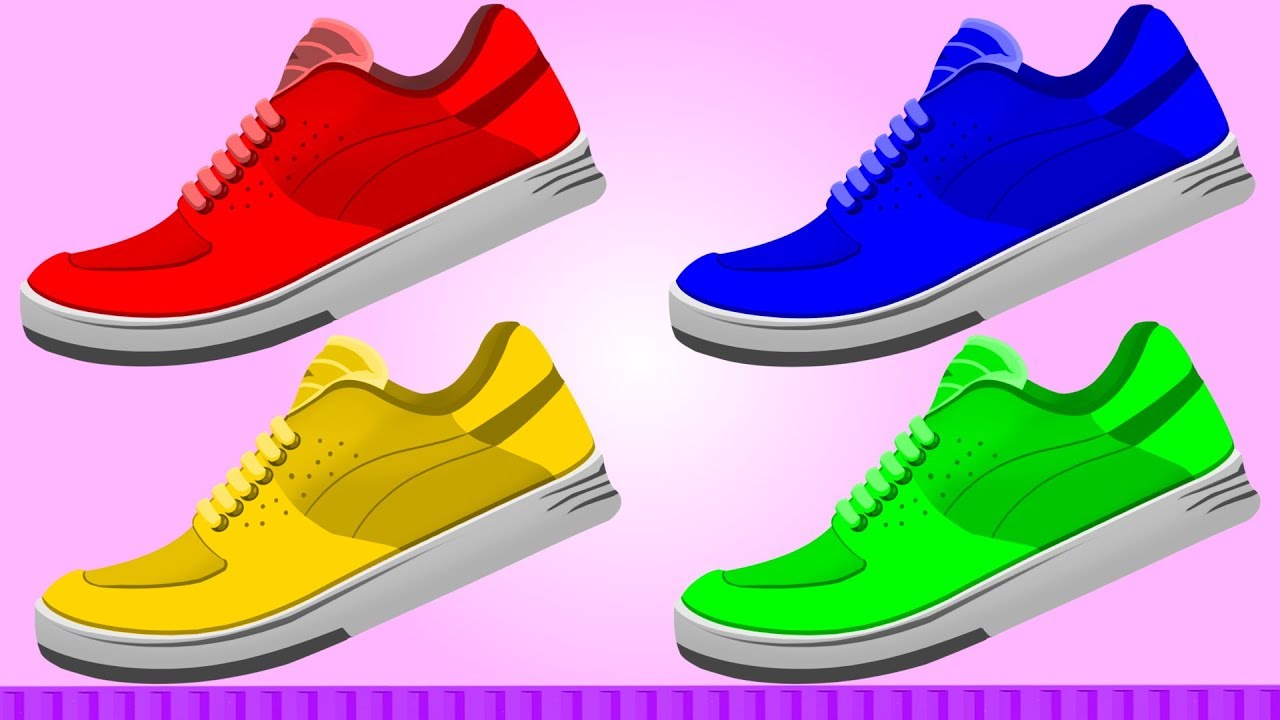 Shoe Colors | Learning Video | Education for Preschoolers - YouTube