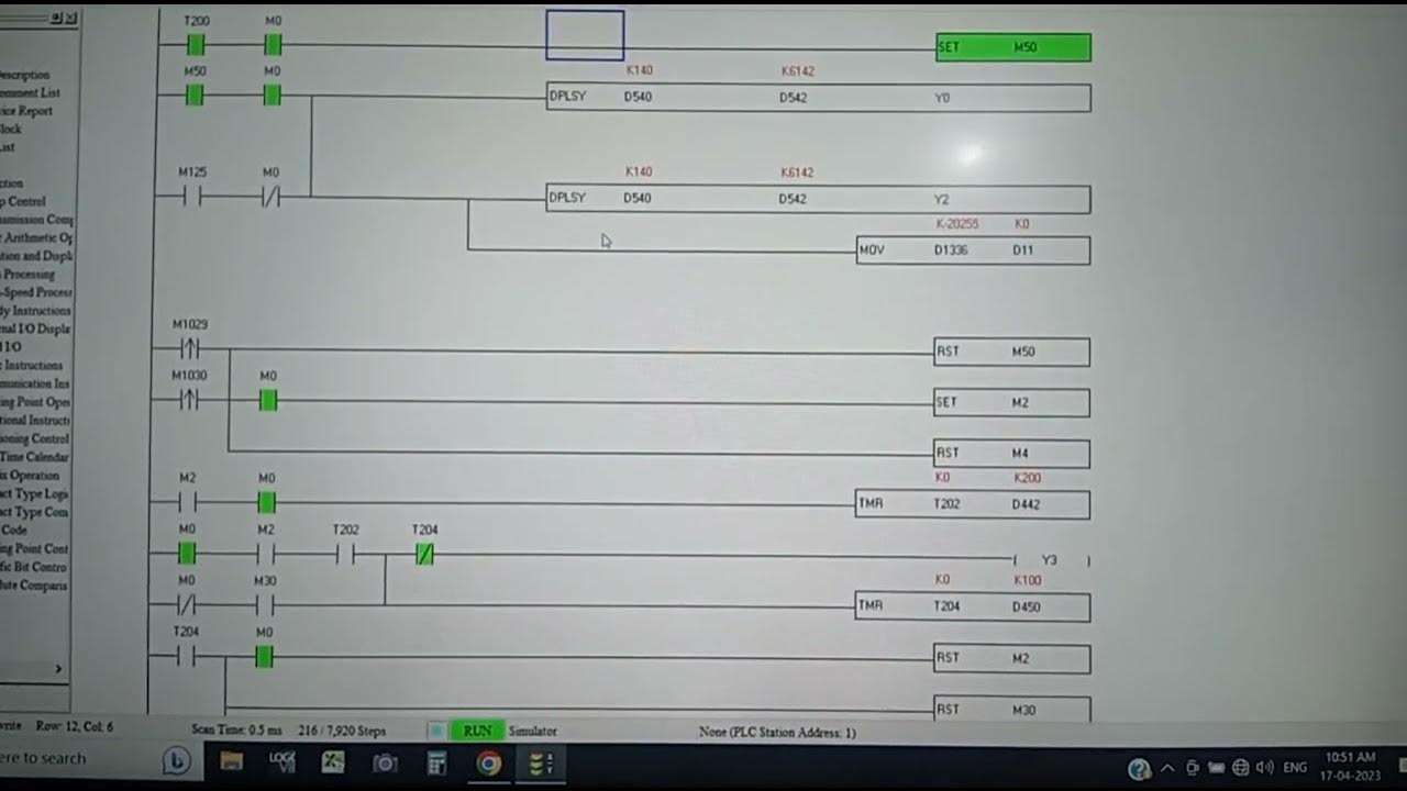 Servo/stepper motor programing command in Delta PLC - YouTube