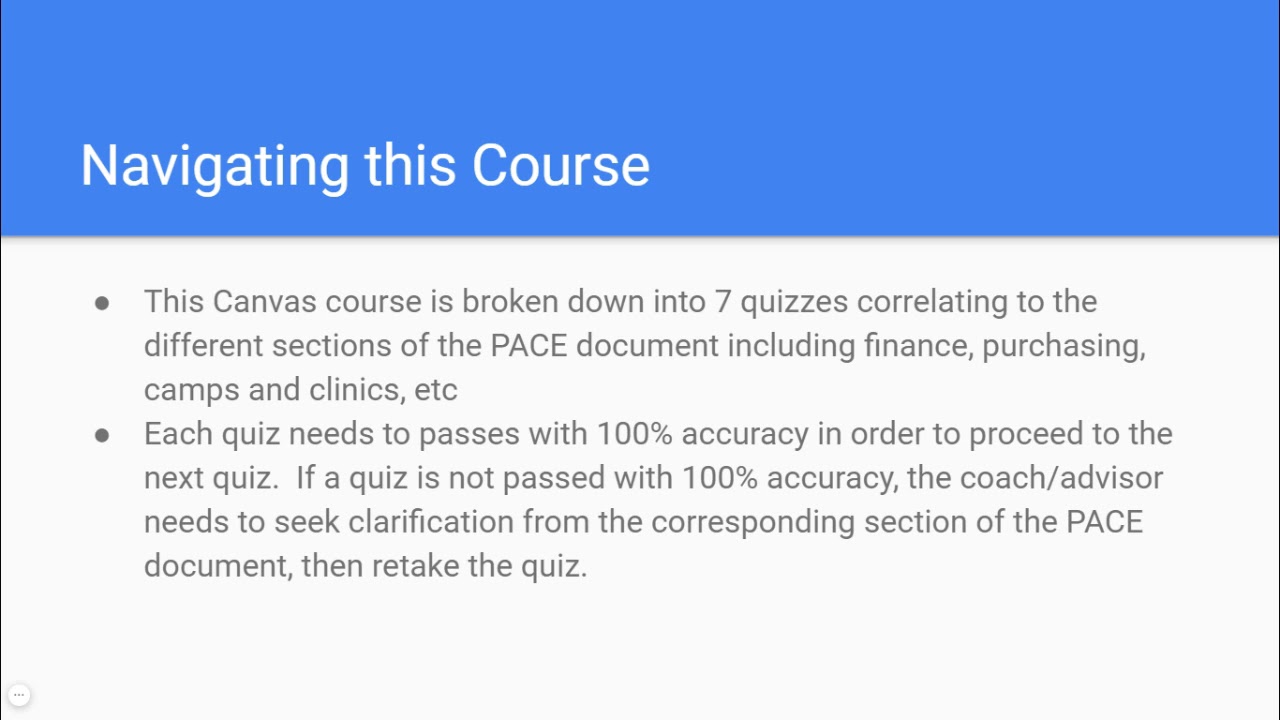 Introduction video for PACE training - YouTube