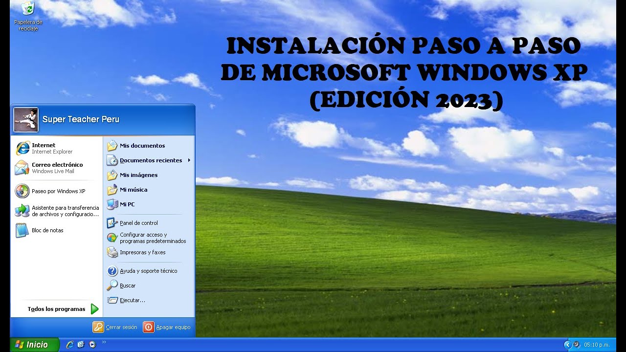 Instalación de Microsoft Windows XP (Edición 2023) - YouTube