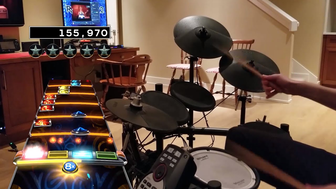 I Can't Wait by Ceramic Animals | Rock Band 4 Pro Drums 100% FC - YouTube