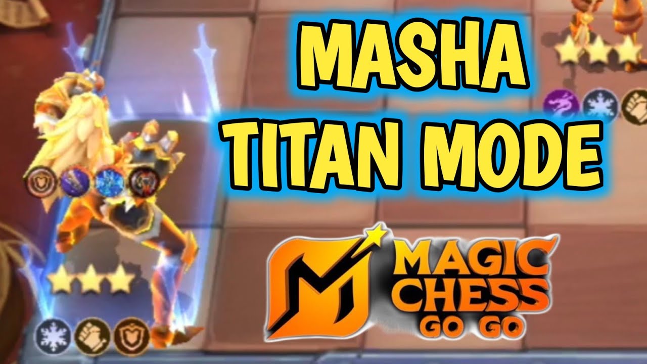 MASHA HERO MURAH TERKUAT DI MAGIC CHESS GOGO | COMMANDER LING MAGIC ...