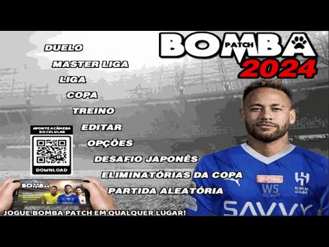 BOMBA PATCH 2024 OFICIAL (PS2) BRASILEIRÃO GEOMATRIX