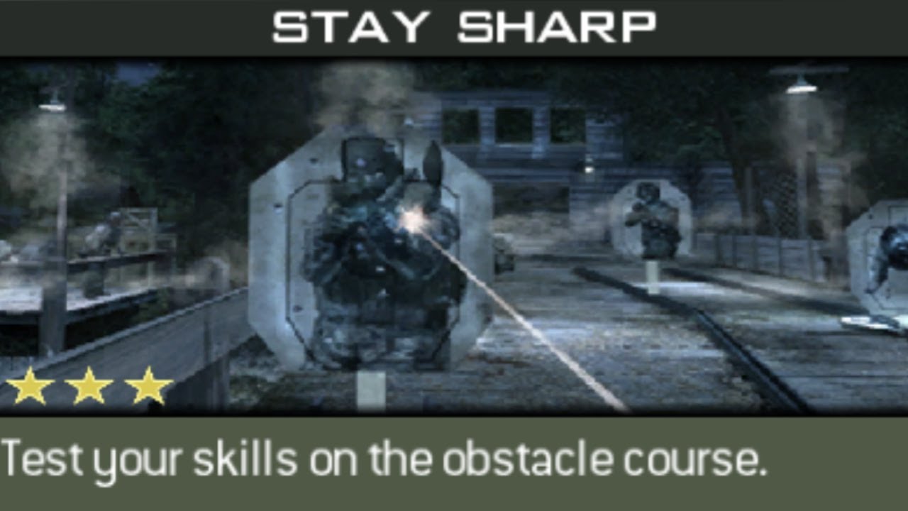 Call Of Duty Modern Warfare 3 Special Ops | Stay Sharp 3 Stars - YouTube