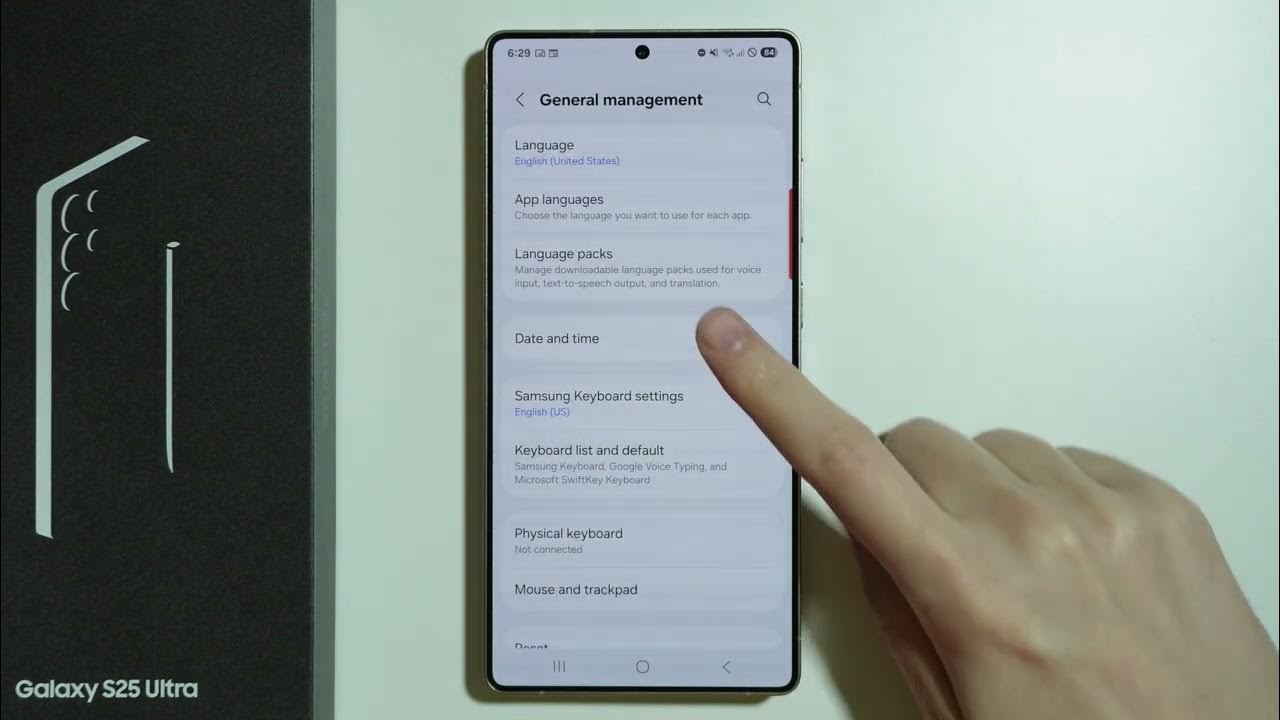 Samsung Galaxy S25 Ultra: How to Change Time Format 12-Hour or 24-Hour Format - YouTube