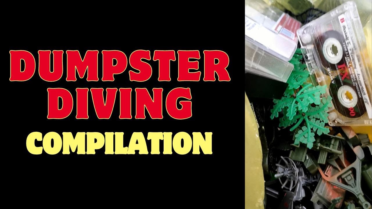 Dumpster diving compilation. Archives. - YouTube