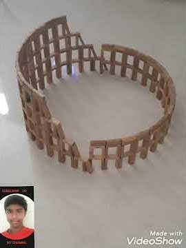 Jenga Roman Colosseum build Timelapse-EPISODE 2/7 wonders of the world ...