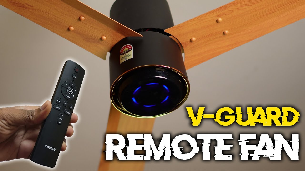 Powerful🔥Remote Controlled 😮BLDC Fan | V-Guard Insight G Ceiling Fan ...