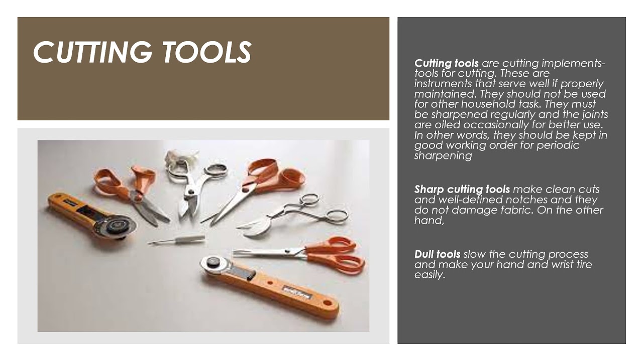 TLE 7 DRESSMAKING WEEK 1 - YouTube