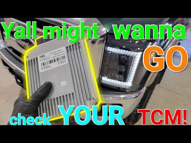 Transmission Control Unit 2011 F 250 2011 Ford Super Duty F250 TCM