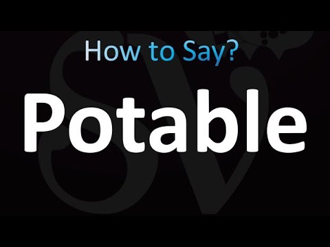 How to Pronounce Potable (correctly!) - YouTube