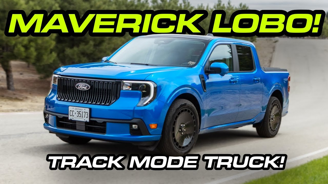 2025 Ford Maverick Lobo Gets Track Mode and It’s Wild! - YouTube