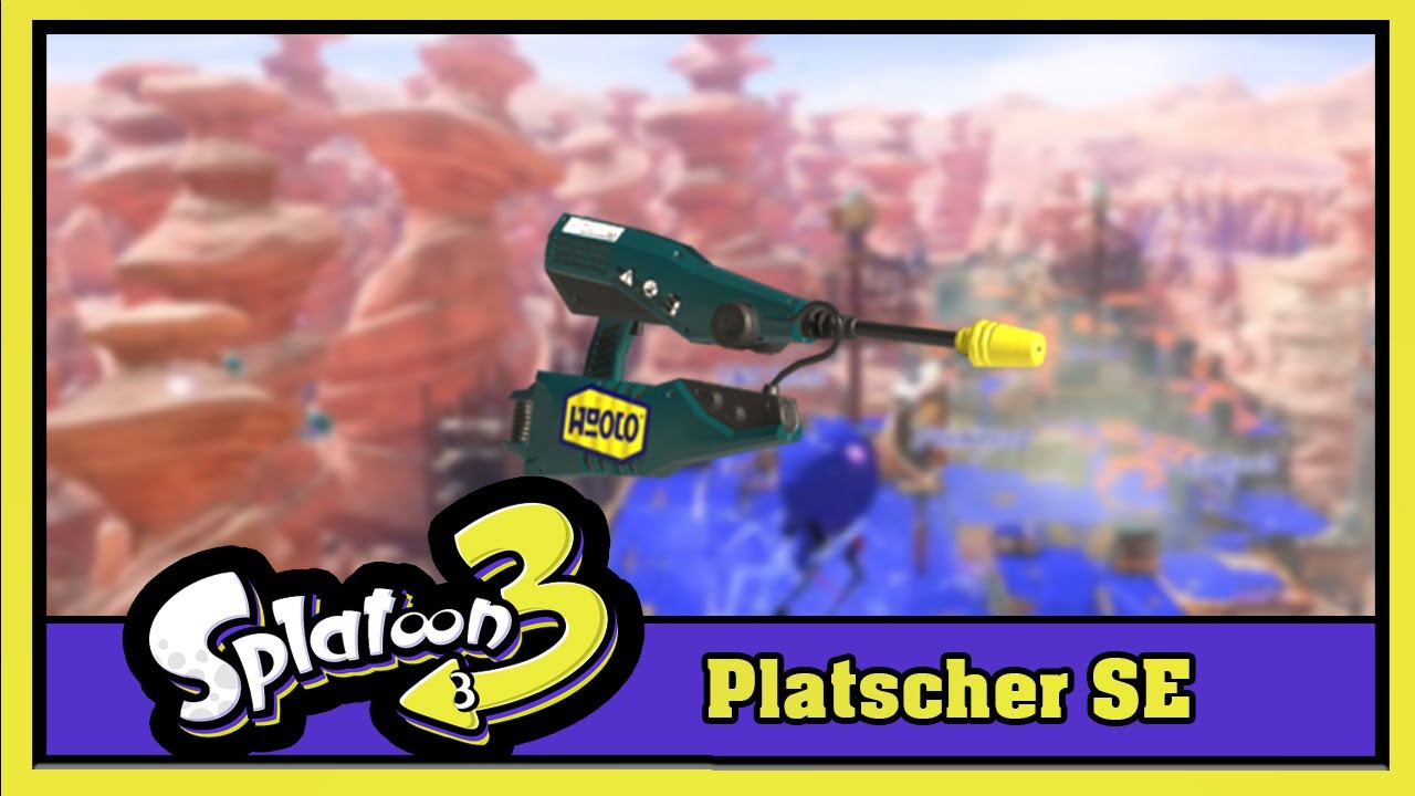 Splatoon 3 [Deutsch] Standardkampf Platscher SE - YouTube