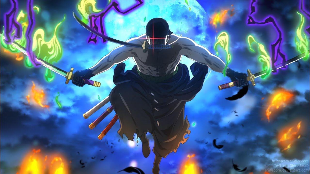 Roronoa Zoro vs King//One piece//One chance [edit/Amv] - YouTube