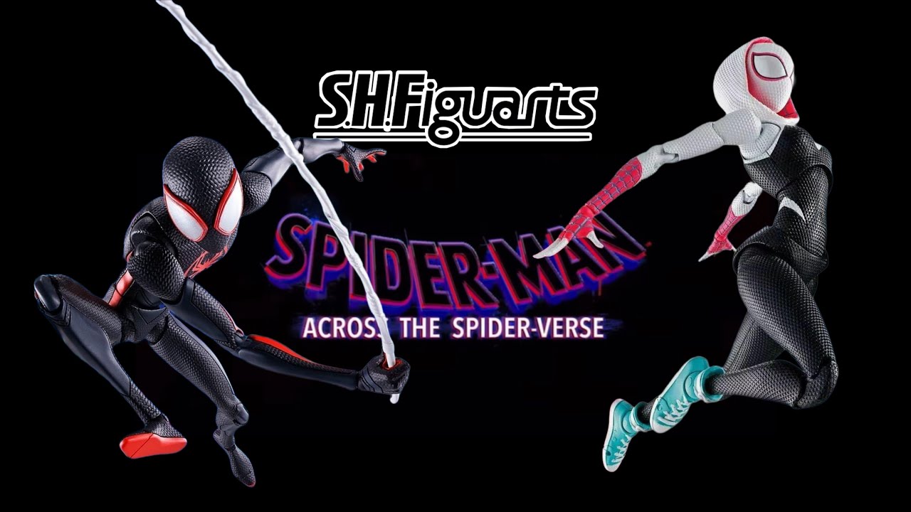 REVEALED SH Figuarts Miles Morales and Spider Gwen from Spider-Man ...