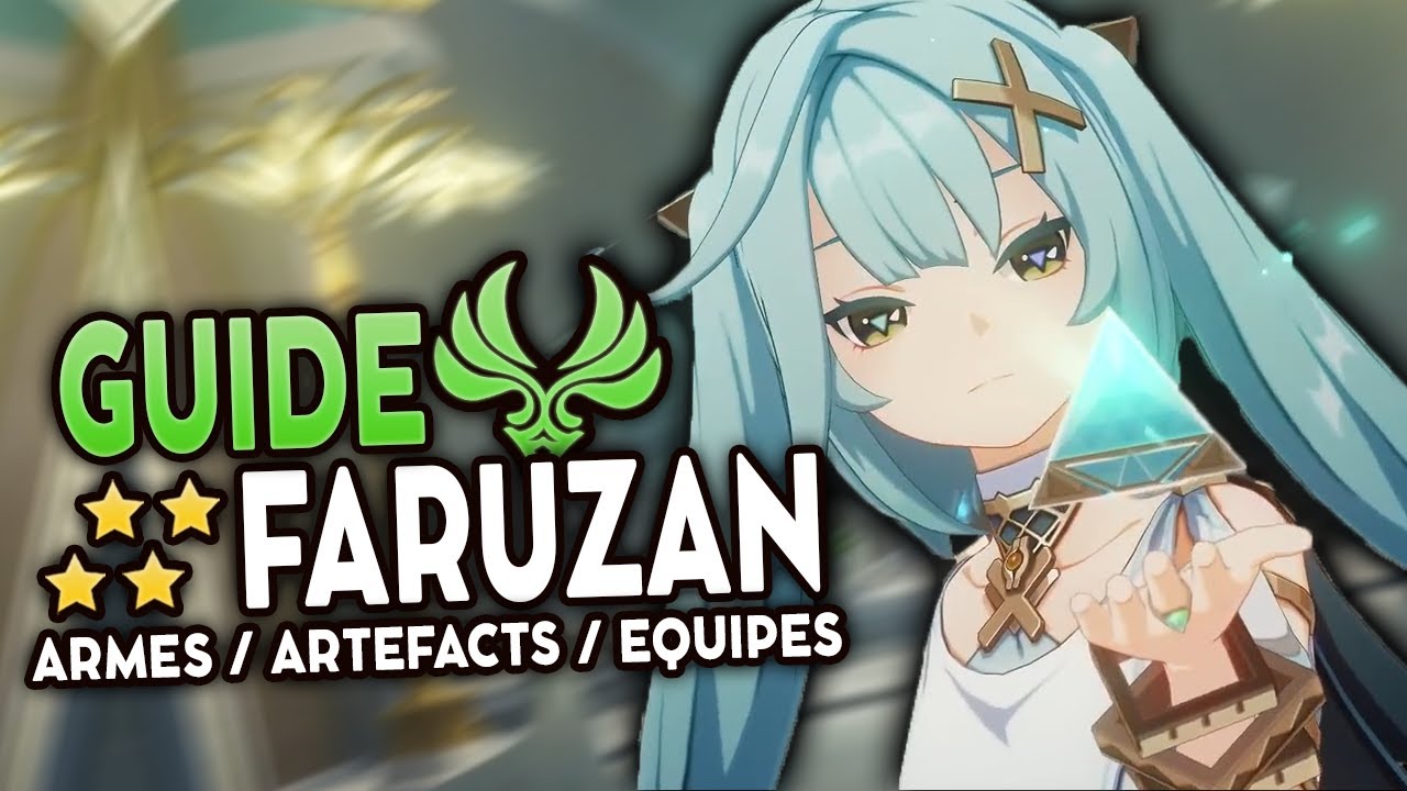 Faruzan la BOOSTEUSE ANÉMO ! Guide Artéfacts, Teams & Armes ! | Genshin Impact - YouTube