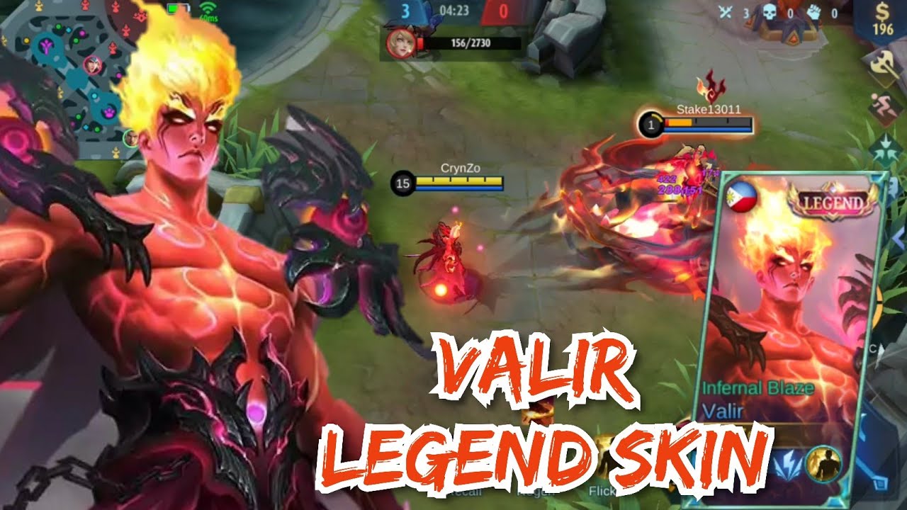 Valir Legend Skin! - YouTube