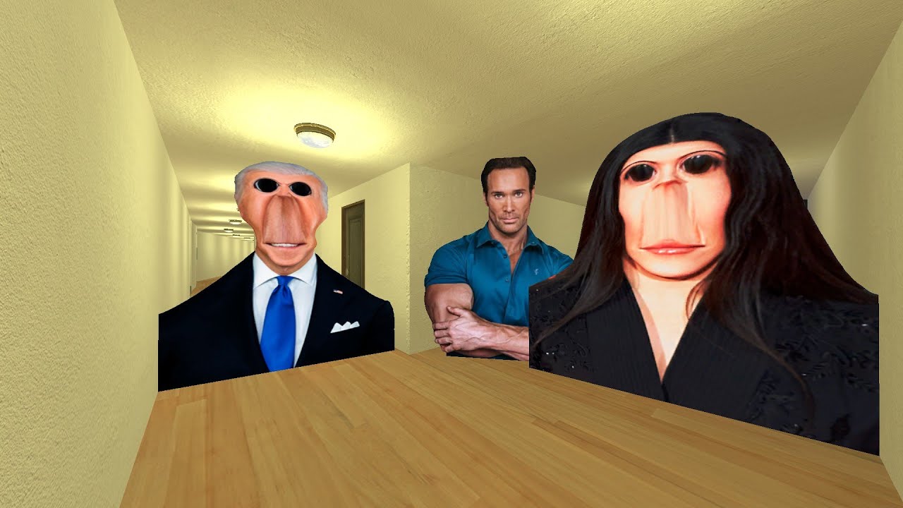 Joe Biden And Rosalia Bizcochito, Mike'ohearn Nextbot in gmod - YouTube