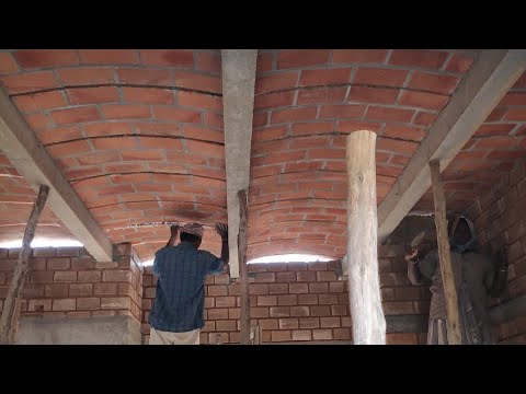 Jack arch roof/Arch panel roof #claytile #terracota #construction #roof ...