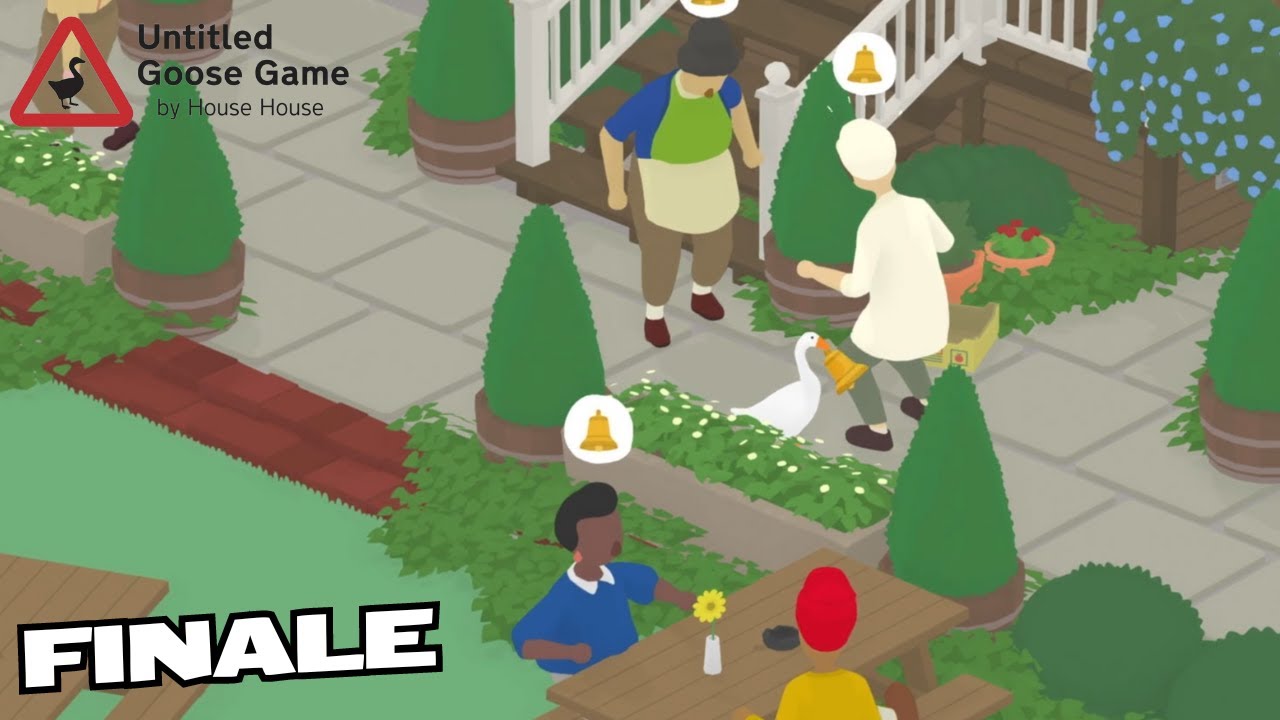 Finale | Untitled Goose Game PS5 | Golden Bell | Gameplay - YouTube