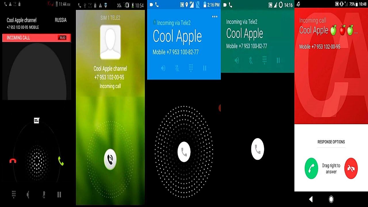 Screen recorder Mix #179 / Incoming calls - YouTube