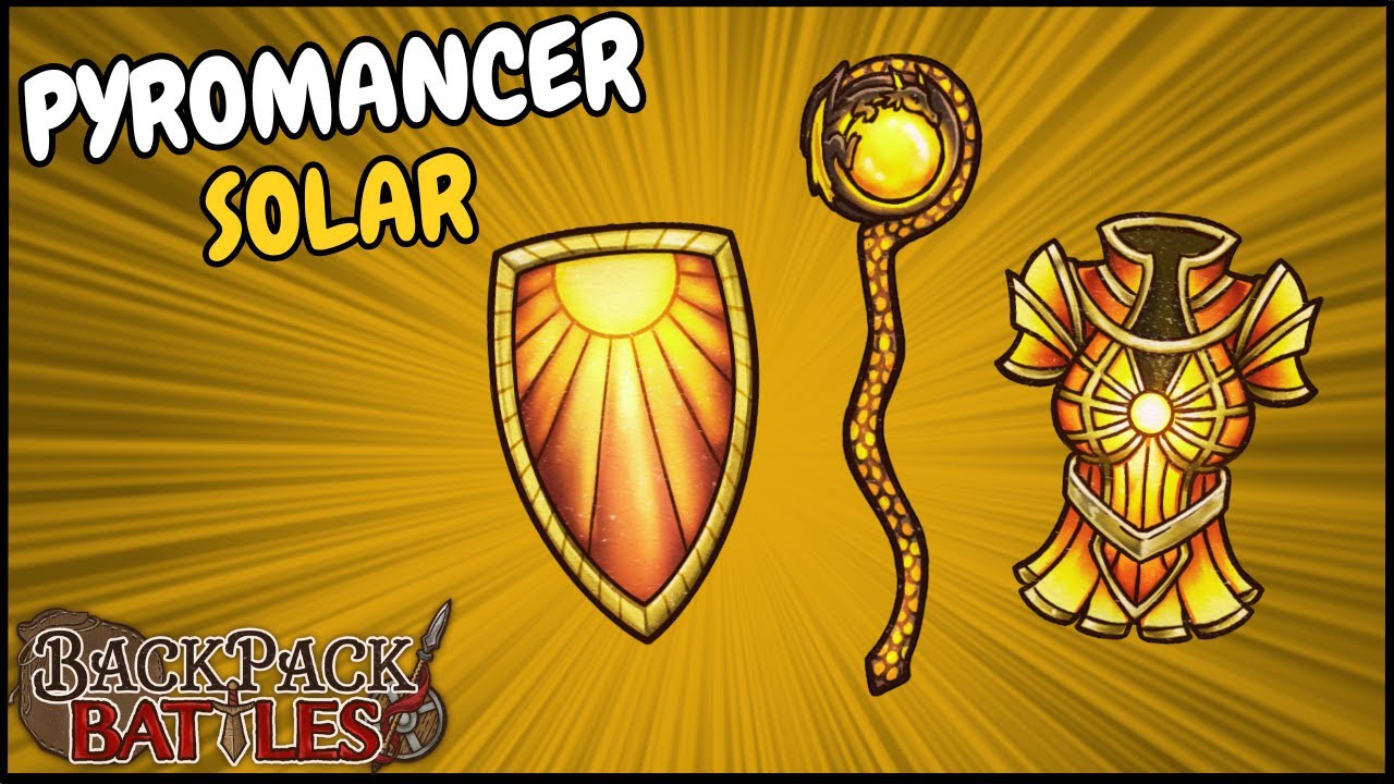BUILD de PYROMANCER SOLAR ☀️ | Backpack Battles | Gameplay Español ...