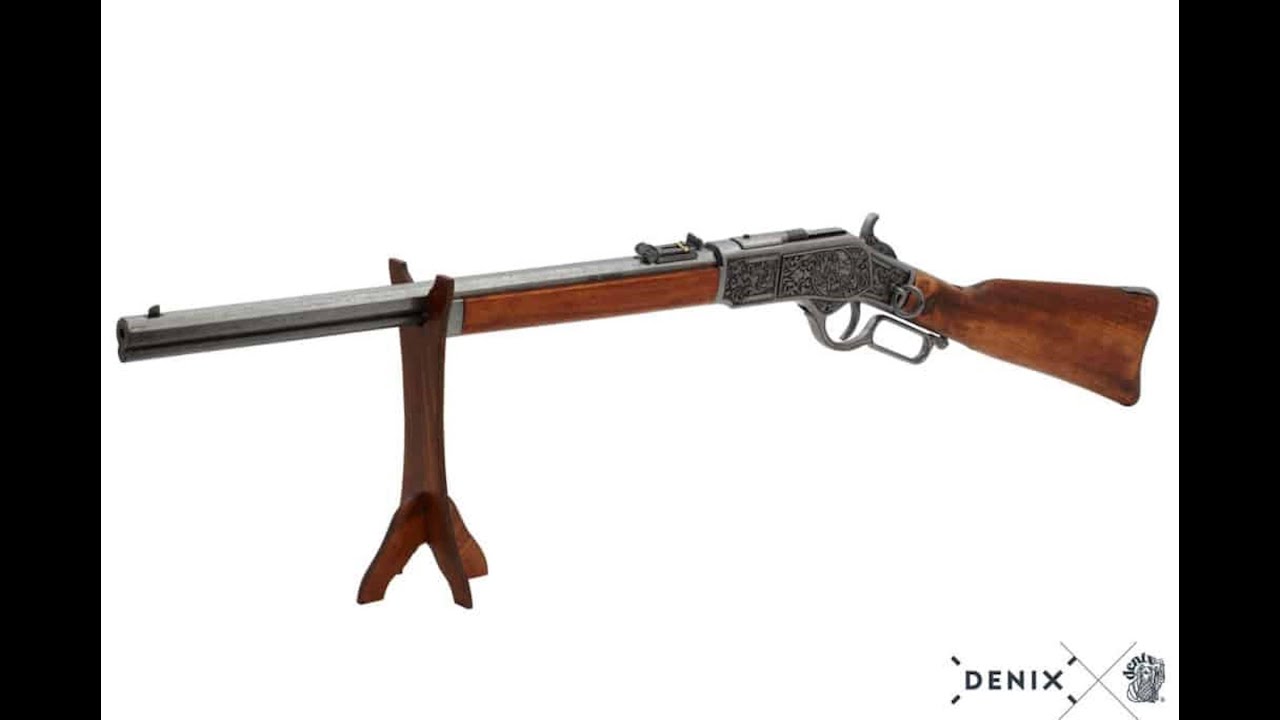 Denix Model 73 Old West 1873 Carbine Cowboy Lever Action Rifle by ...