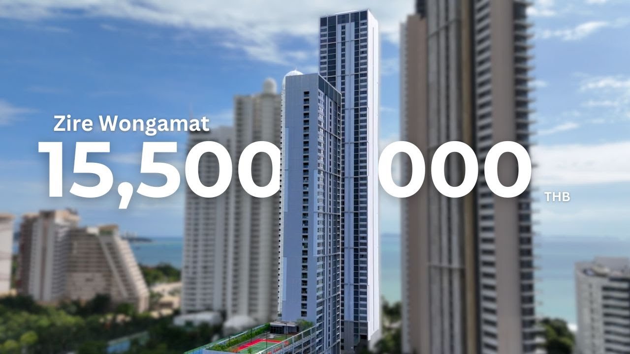 Property tour of the apartment in Zire Condo Pattaya. Wongamat Area ...
