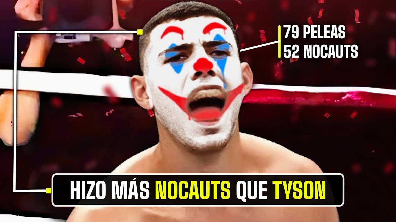 El PAYASO boxeador más PSICOPATA que se convirtió en HISTORIA del BOXEO ...