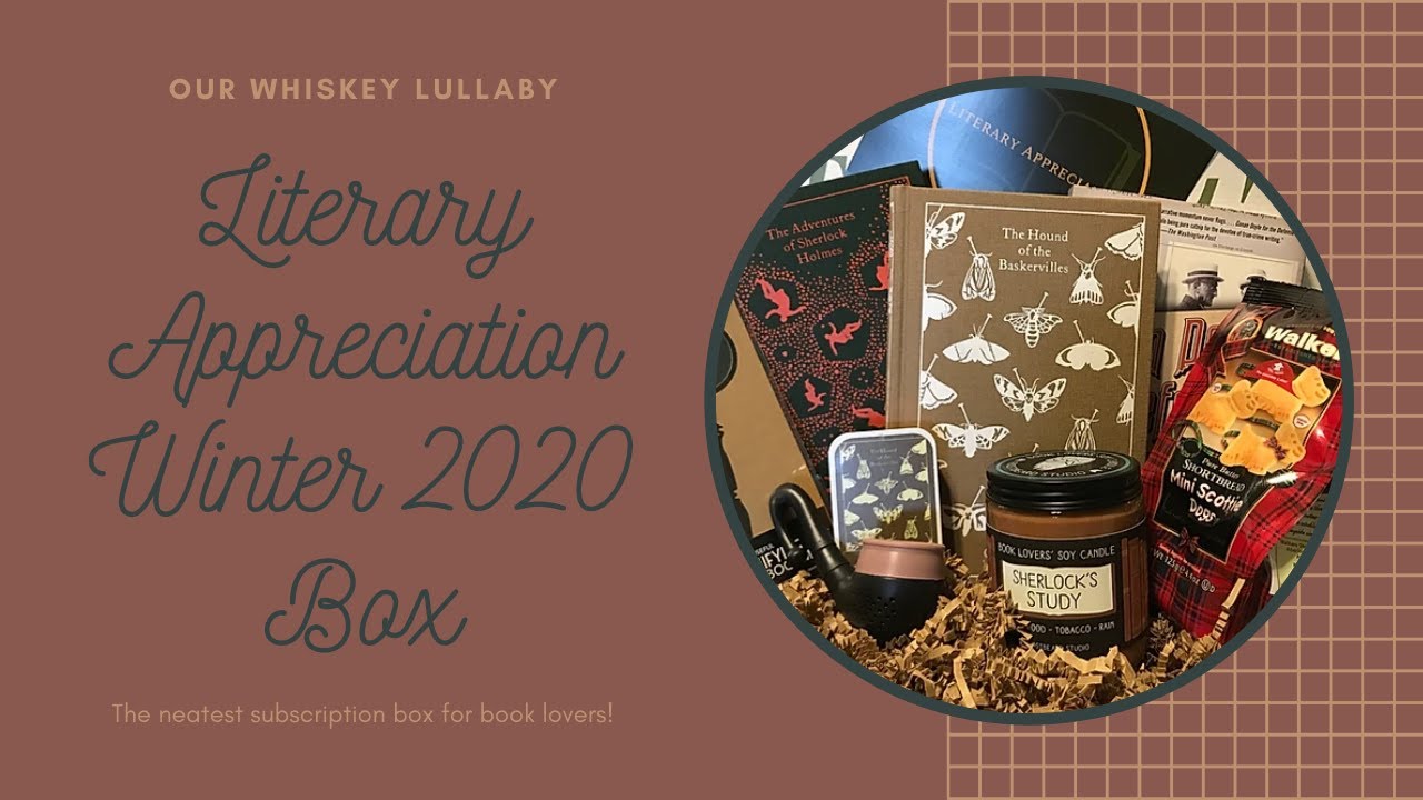 Winter 2020 Literary Appreciation Subscription Box Unboxing - YouTube