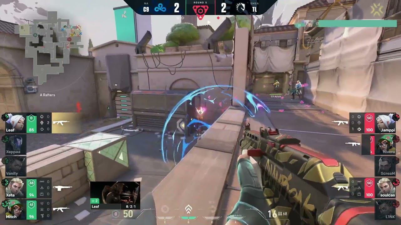 c9 leaf INSANE retake ACE vs TEAM LIQUID - YouTube