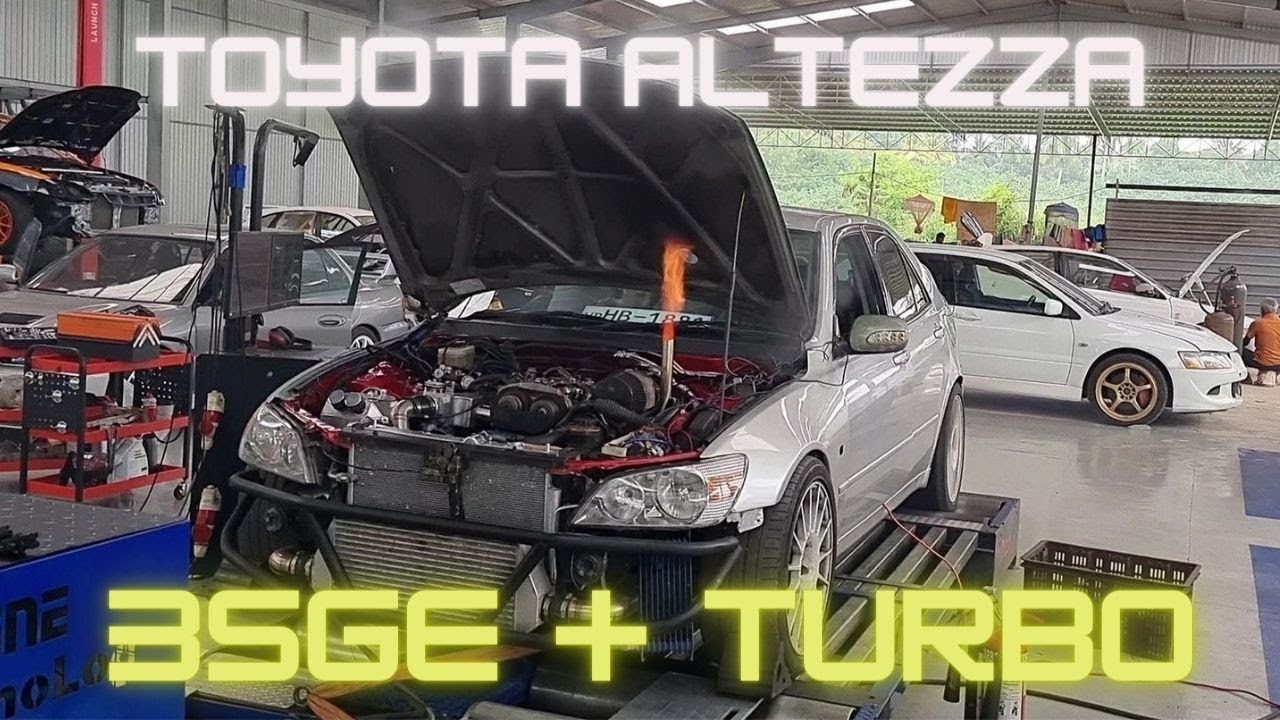 ALTEZZA TURBO 3SGE | DYNO TUNE | DRIFT RACING PROJECT !!! 4K - YouTube