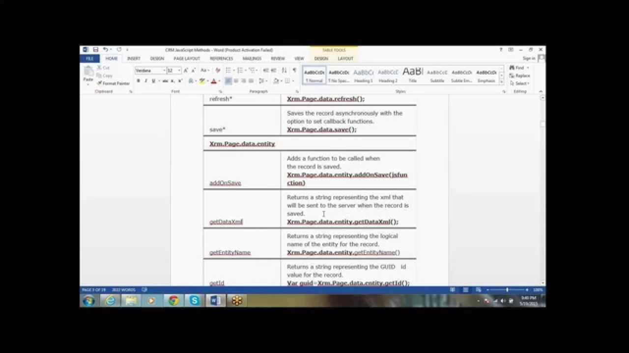 Xrm.Page.Context,data, Ui Methods in MS CRM 2015. - YouTube