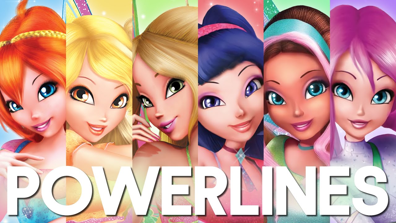 Winx Club Powerlines | ALL VARIATIONS! (English) - YouTube