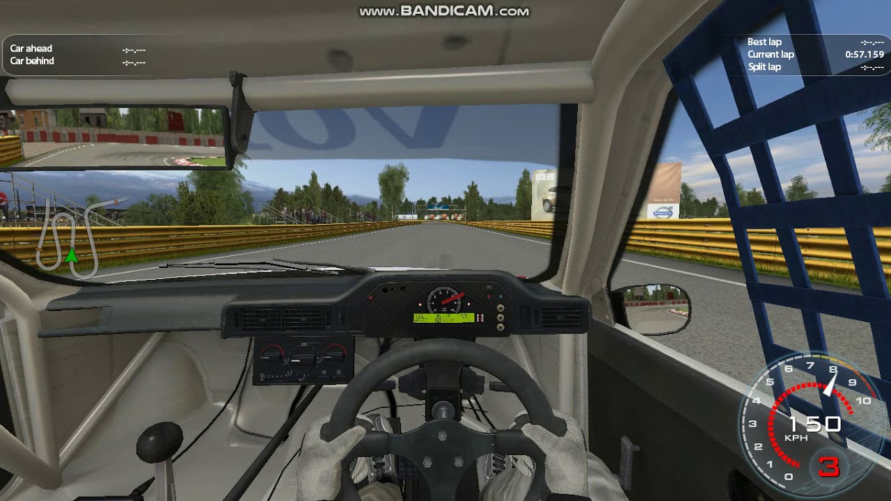 [VOLVO THE GAME] volvo 850 wagon time attack session - YouTube
