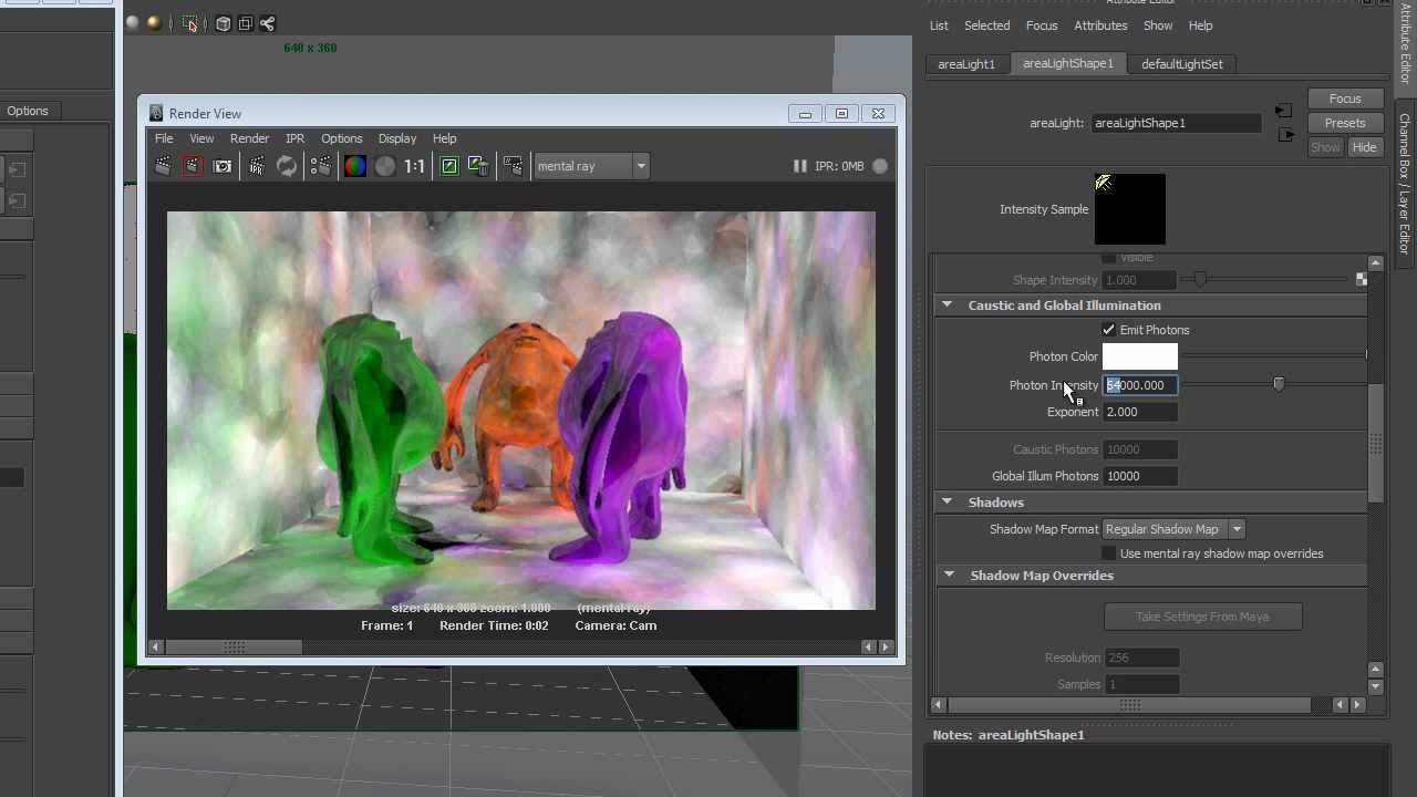 Tutorial: Global Illumination vs Photometric Lighting in Maya - YouTube