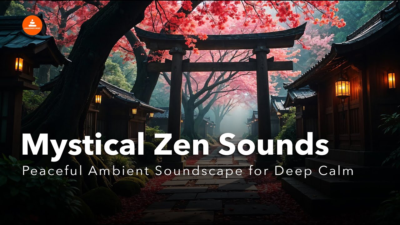 Mystical Zen Sounds | Peaceful Ambient Soundscape for Deep Calm - YouTube