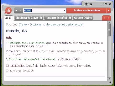 Definición de mustio - YouTube