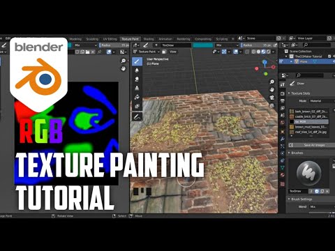 Blender: RGB Texture Painting [TUTORIAL] - YouTube