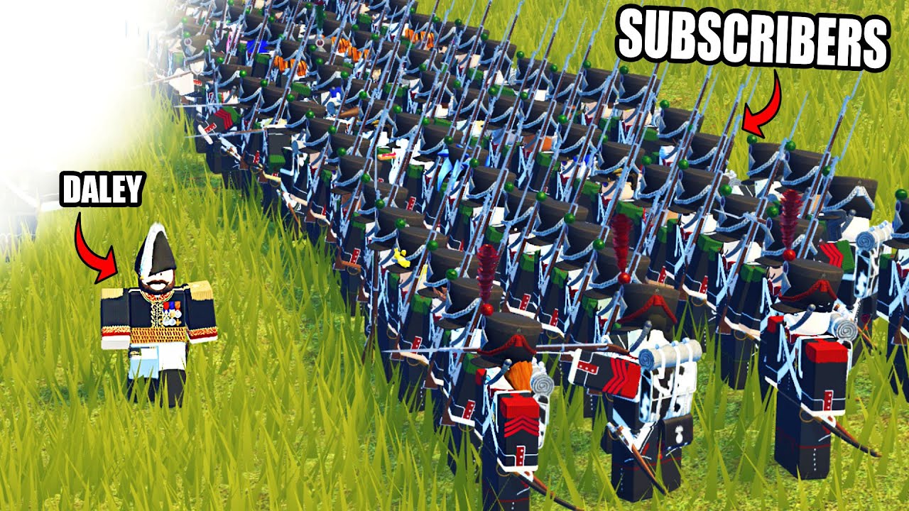 Leading a Napoleonic LINE BATTLE to WAR! (Info in Description to Join ...