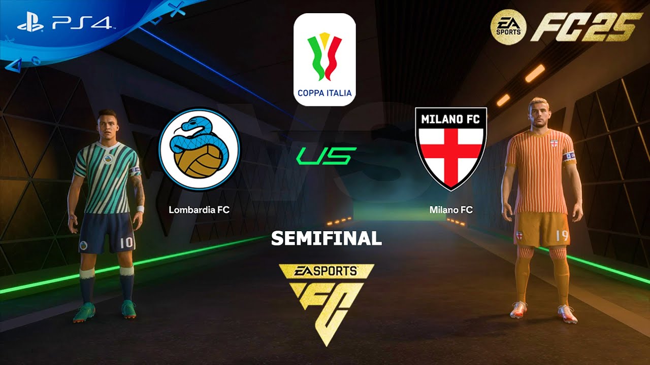 FC 25 PS4 - Inter vs Milan | Coppa Italia Semi Final 24/25 Full Match ...