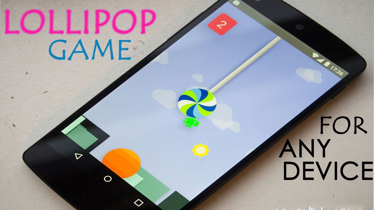 Get Lollipop Easter Egg Game on Any Android Device! - YouTube