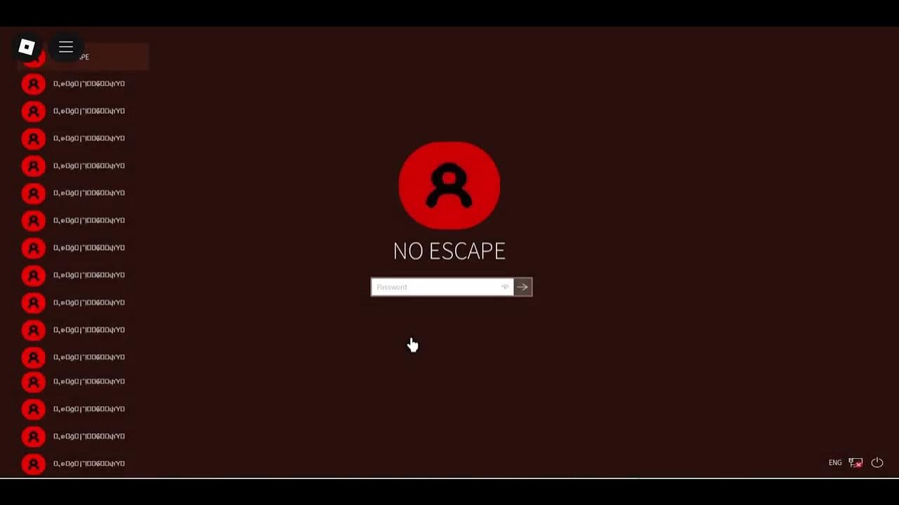 NO ESCAPE.EXE sendo umilhado no windows 10 simulator ROBLOX - YouTube