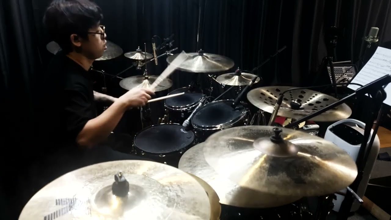Fast Rock Drum Beat - Fast Rock Groove - K Rock & J Rock Style - Drum ...