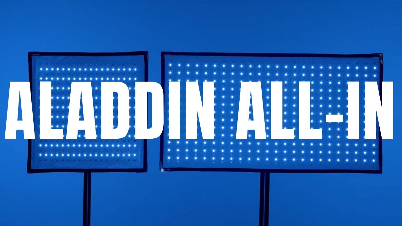 KIT PANNEAU LED ALADDIN ALL-IN COLOR - YouTube
