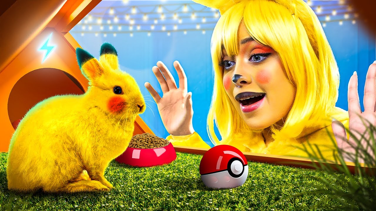 Pokémon Dalam Kehidupan Nyata! Kami Membangun Rumah Mungil Untuk ...