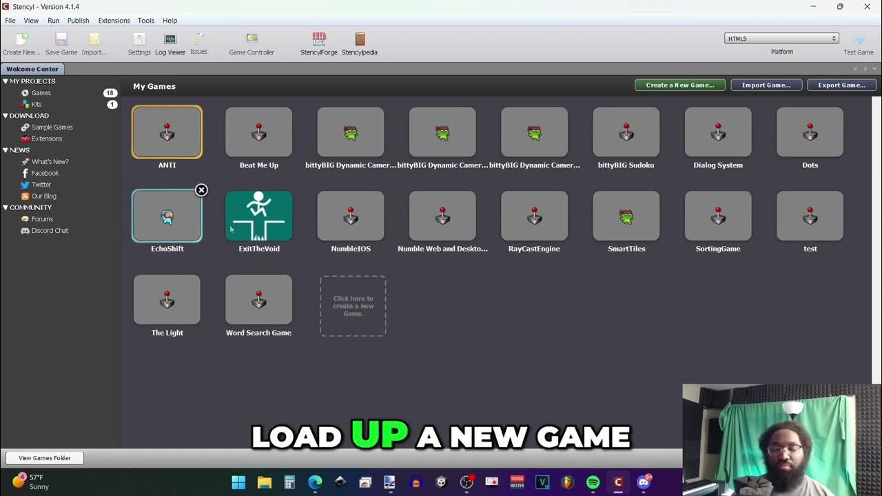 Stencyl Tutorial Series: Exporting and Importing Game Resources - YouTube