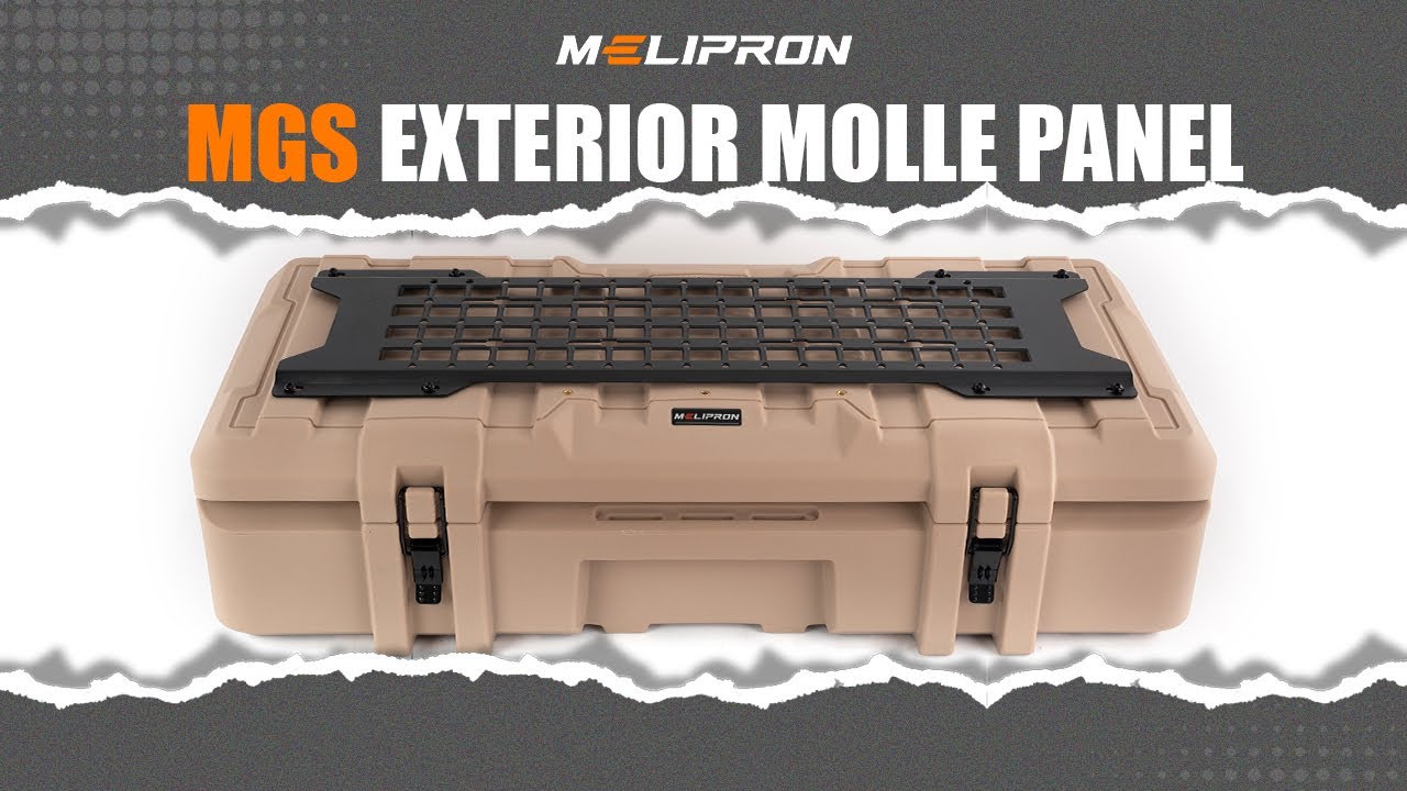 MELIPRON - MGS Exterior Molle Panel - Installation Process - YouTube