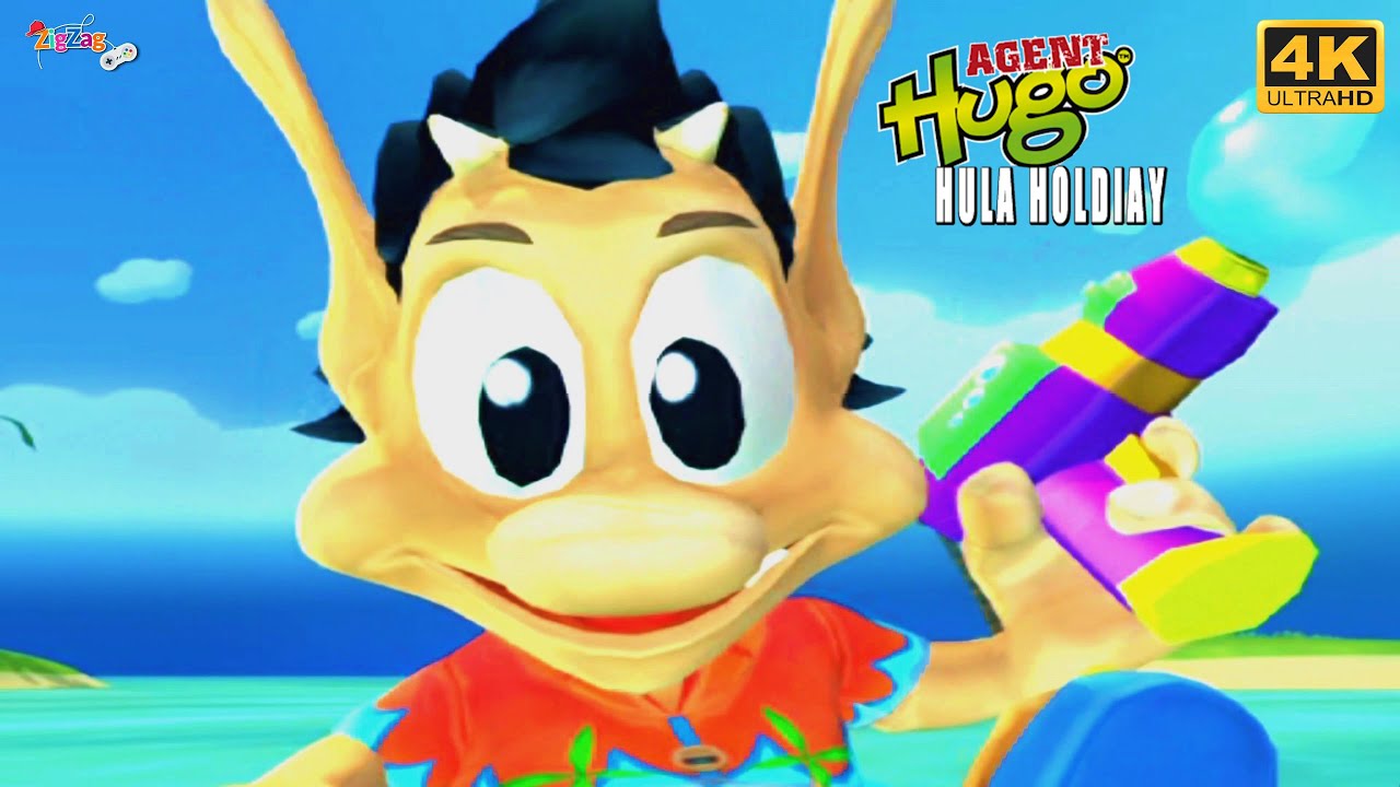 Agente Hugo Hula Holiday #1 | O Inicio da Aventura | Português 4k PS2 ...