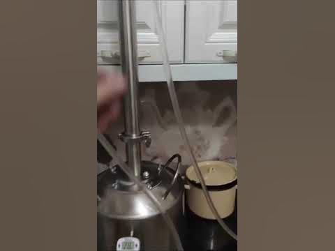 Бражная колонна Витязь 3 1,5дюйма,первый опыт. - YouTube